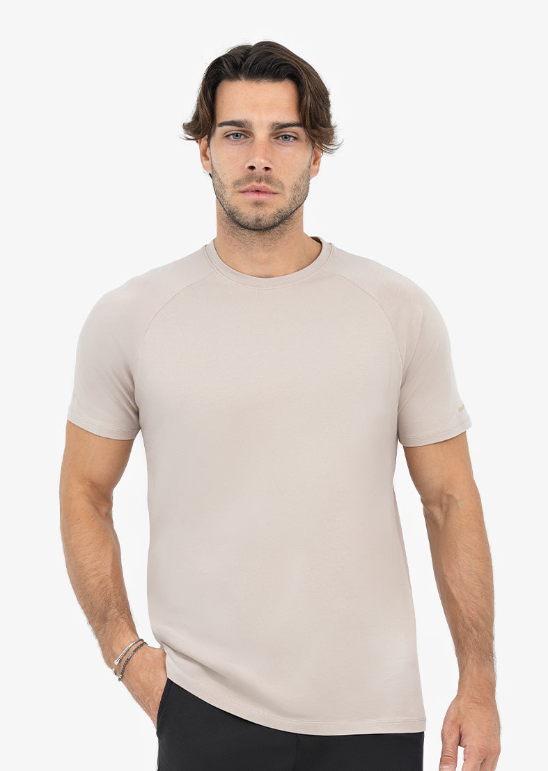 Men's Tee Taupe – LC